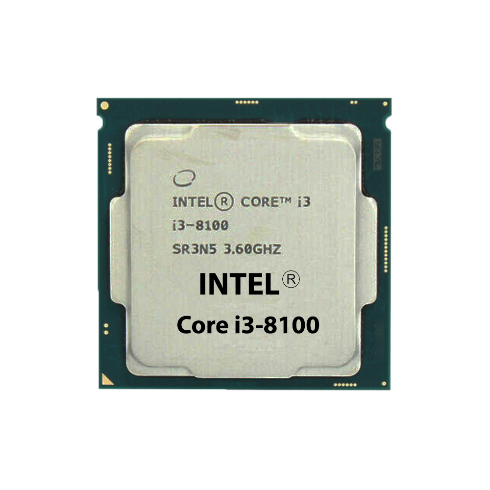 پردازنده مرکزی اینتل بدون باکس مدل Core i3-8100 - فروشگاه اینترنتی ...