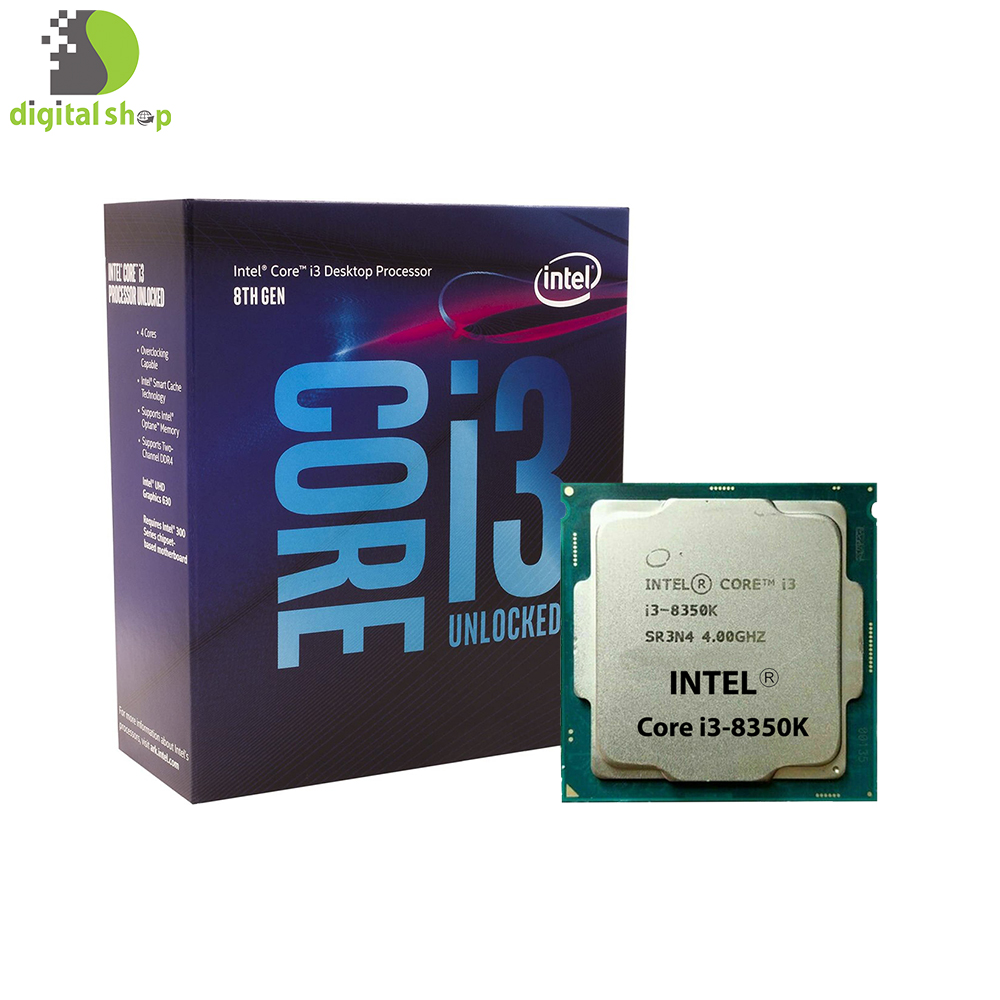 پردازنده مرکزی اینتل مدل Core i3-8350K - فروشگاه اینترنتی دیجیتال شاپ