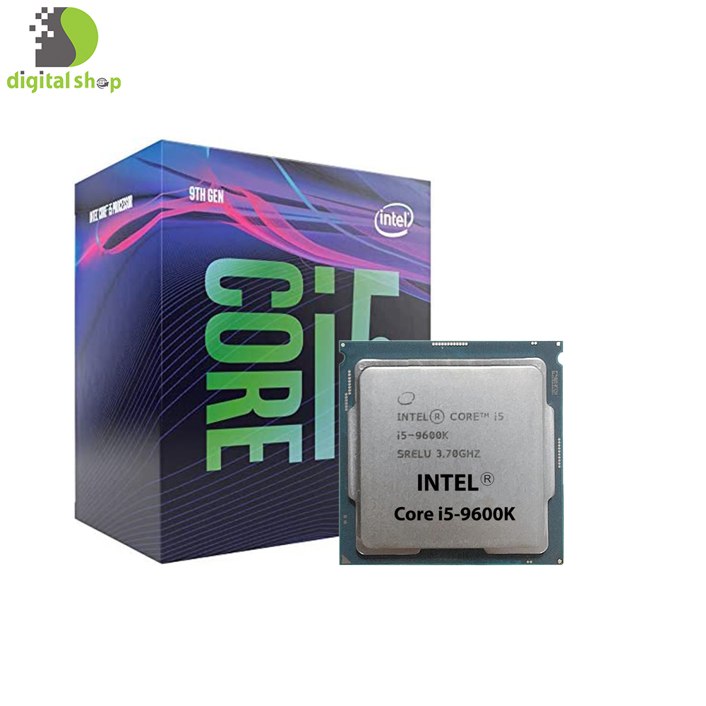 پردازنده مرکزی اینتل مدل Intel Core i5-9600K - فروشگاه اینترنتی دیجیتال شاپ