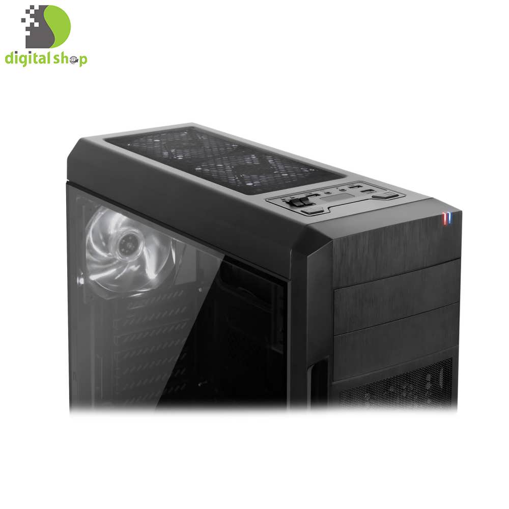 کیس کامپیوتر مسترتک مدل FALCOM GLASS - فروشگاه اینترنتی دیجیتال شاپ