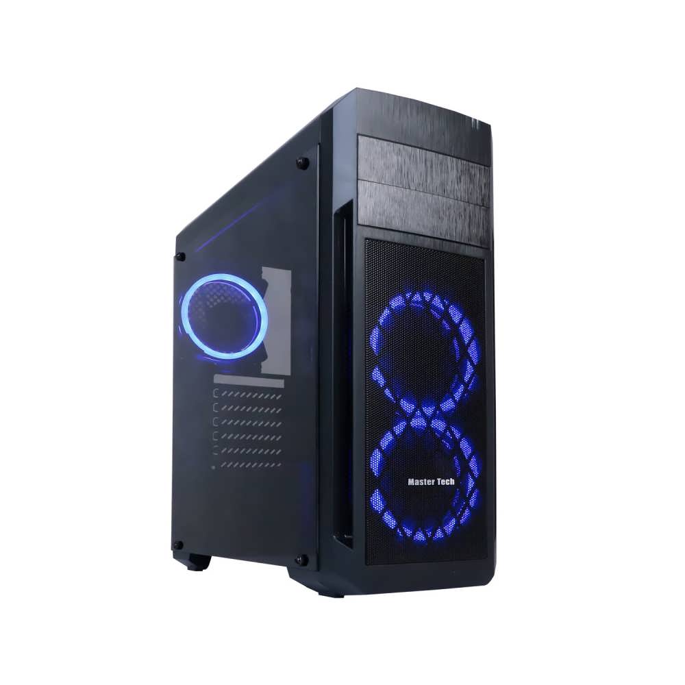 کیس کامپیوتر مسترتک مدل FALCOM GLASS - فروشگاه اینترنتی دیجیتال شاپ